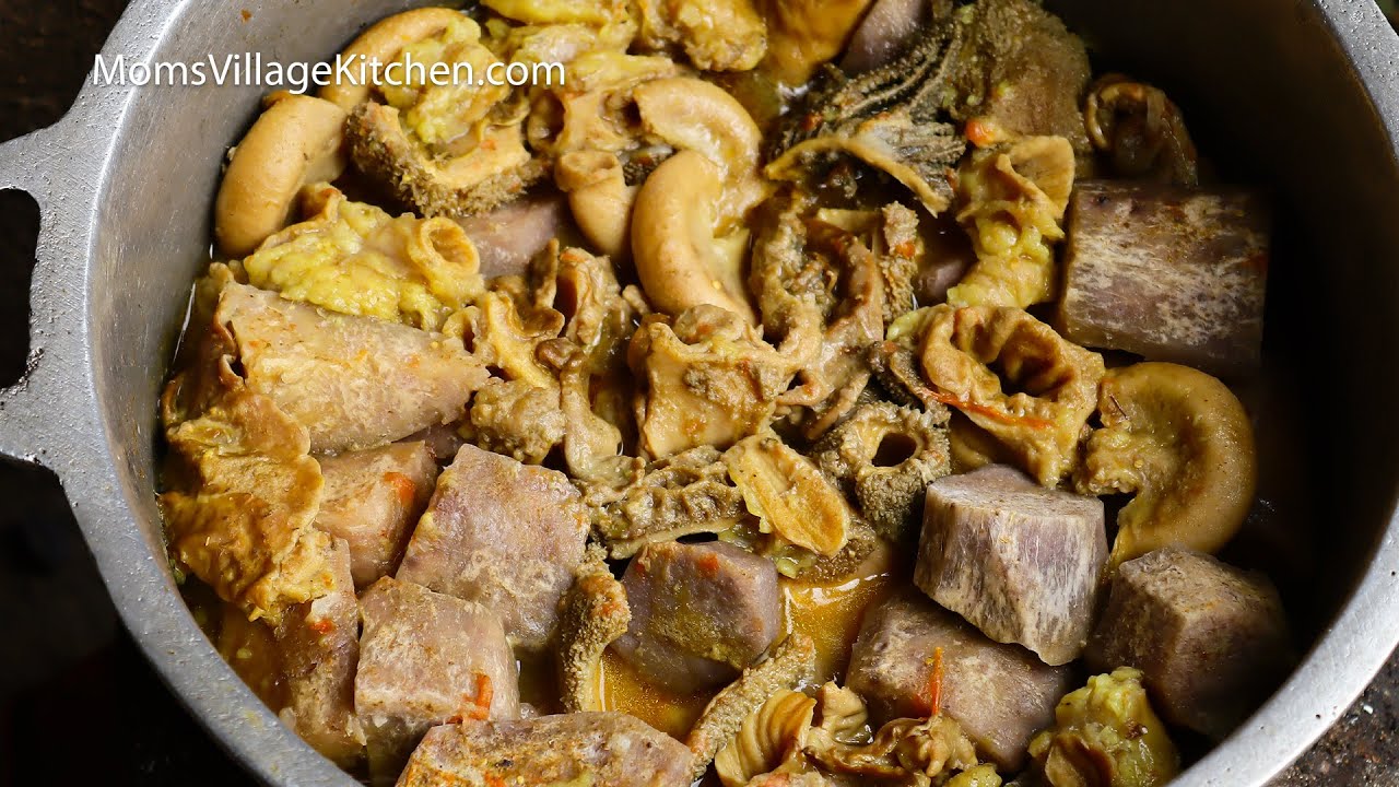 How To Cook Katogo ( Yams & Offals - Byenda ) - Ugandan African Food ...