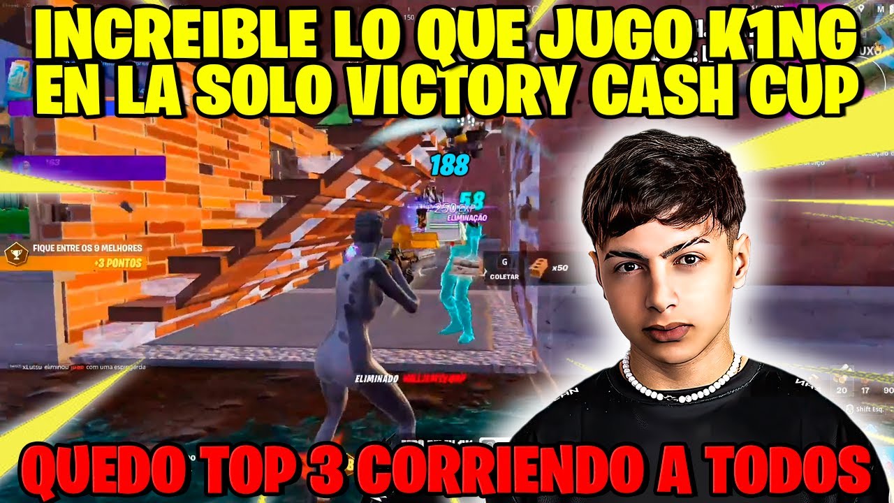 IMPRESIONANTE LO QUE JUGO K1NG EN LA SOLO CASH CUP OPENS | K1NG VUELVE ...