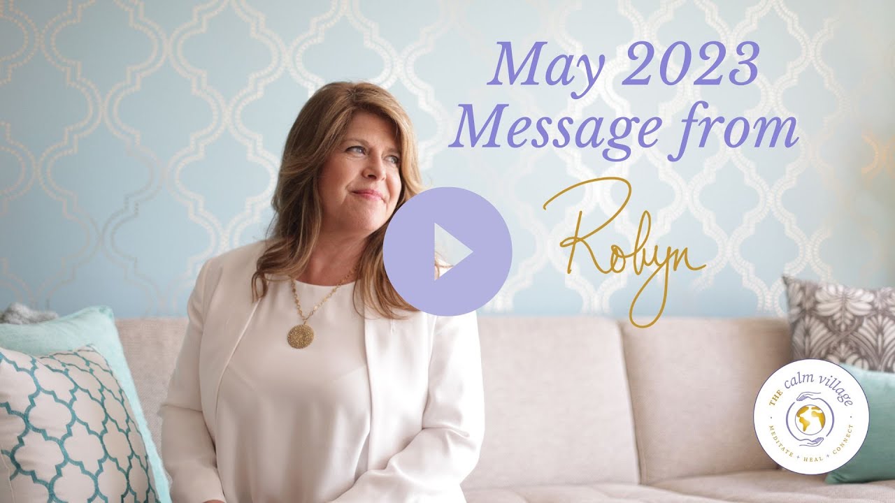 May Message from Robyn - Can you find that neutral space? - YouTube