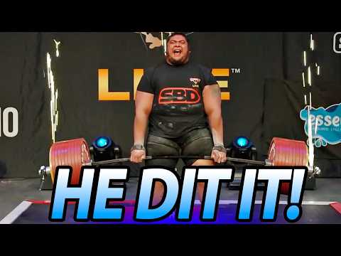 Raul Flores BROKE the Deadlift Record! | 511kg