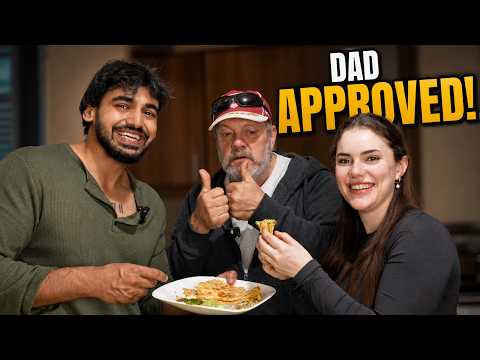 Her Family Tries Aloo Paratha for the First Time 🇮🇳🇦🇺