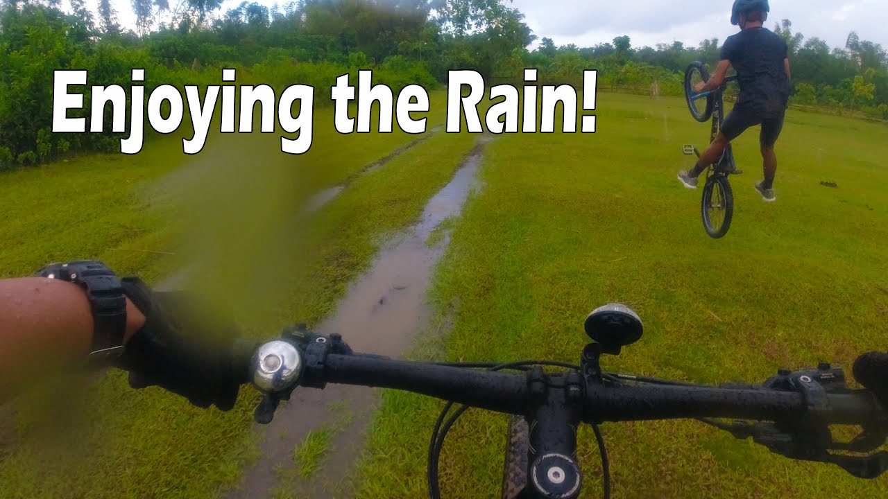 Riding in the Rain (BMX + MTB) - YouTube