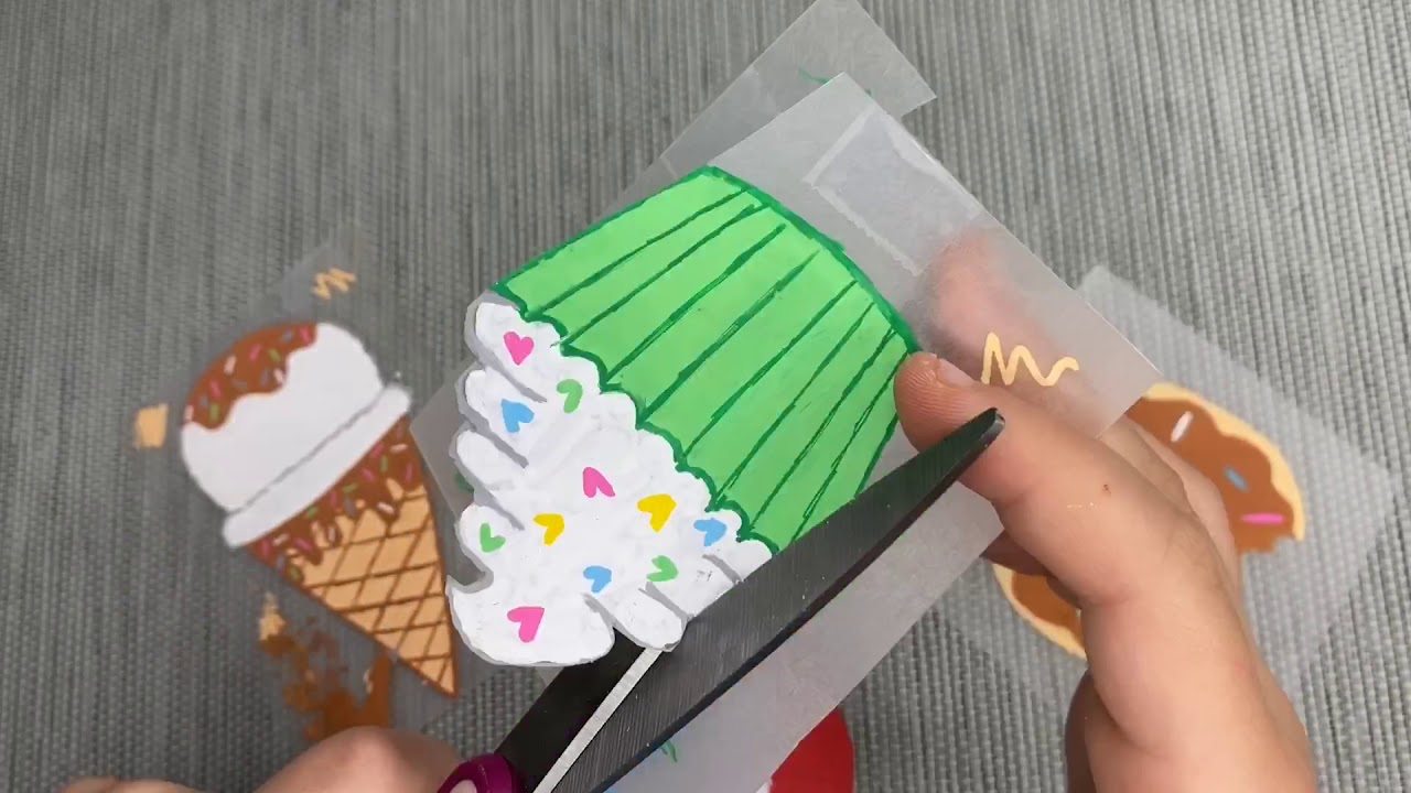 DIY Shrink Plastic Keychains Dessert Themed YouTube diy-shrink-plastic-keychains-dessert-themed-youtube