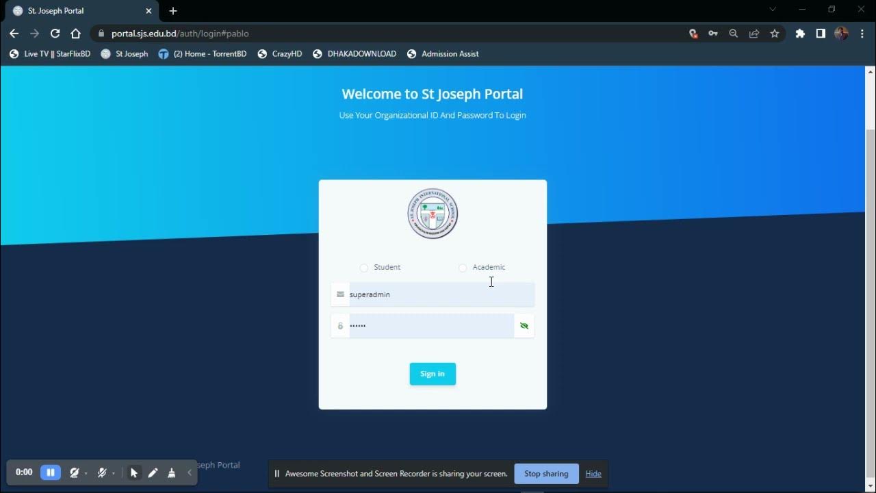 Education Management (MERN Stack) - YouTube