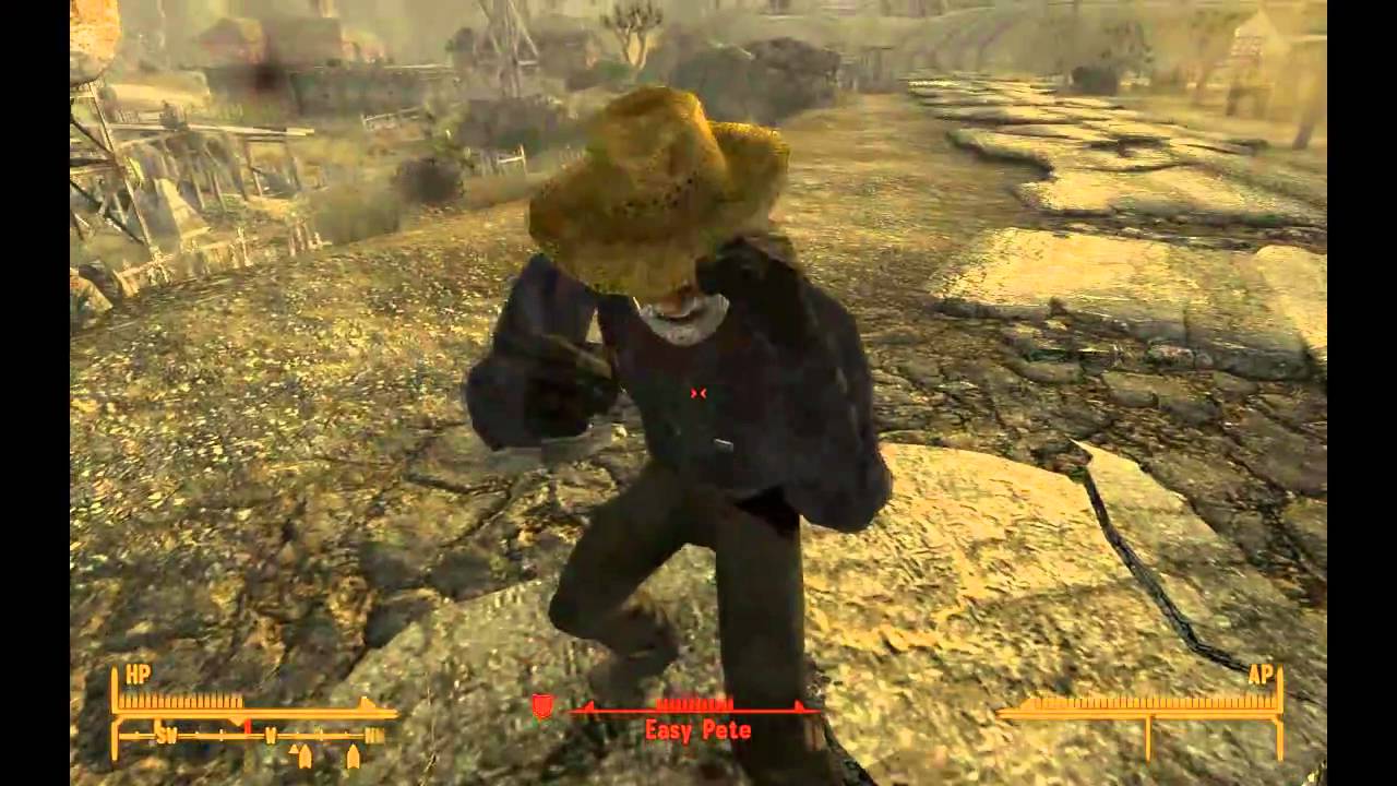 Fallout New Vegas Easy Pete Boxing - YouTube