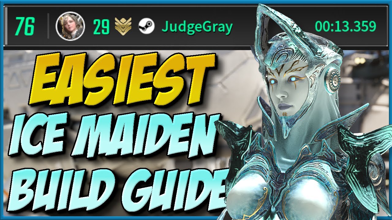 Easiest Serena Build for Ice Maiden | Best Bossing Build The First ...