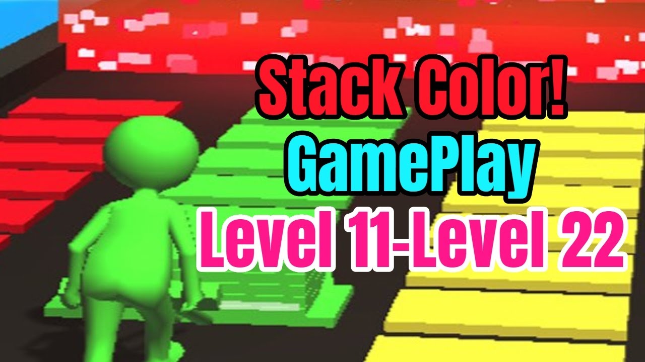 Stake Color Gameplay | Level 11 to 22+ Bonus | Android Game - YouTube