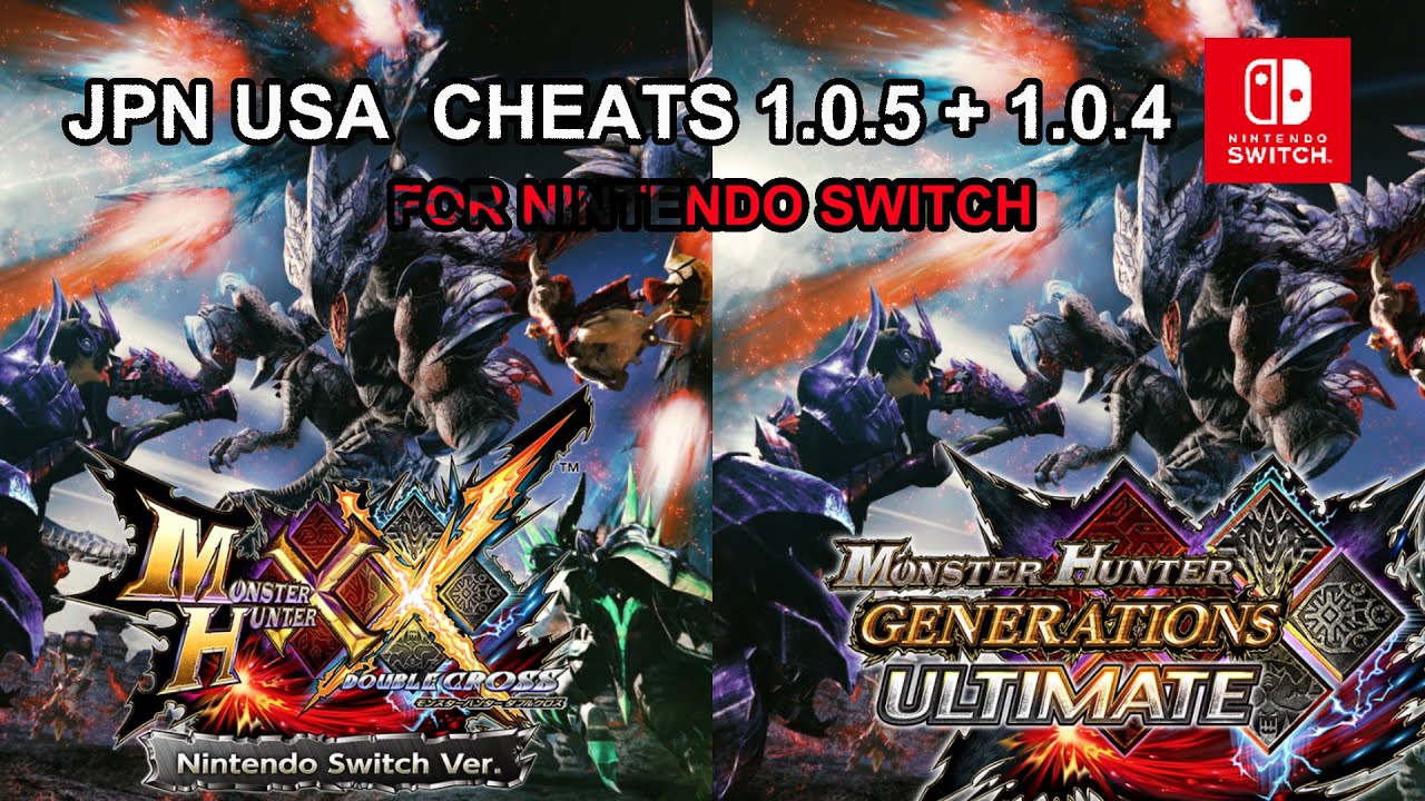 Monster hunter Generation Ultimate V 1.4.0 USA & Monster Hunter XX JPN ...