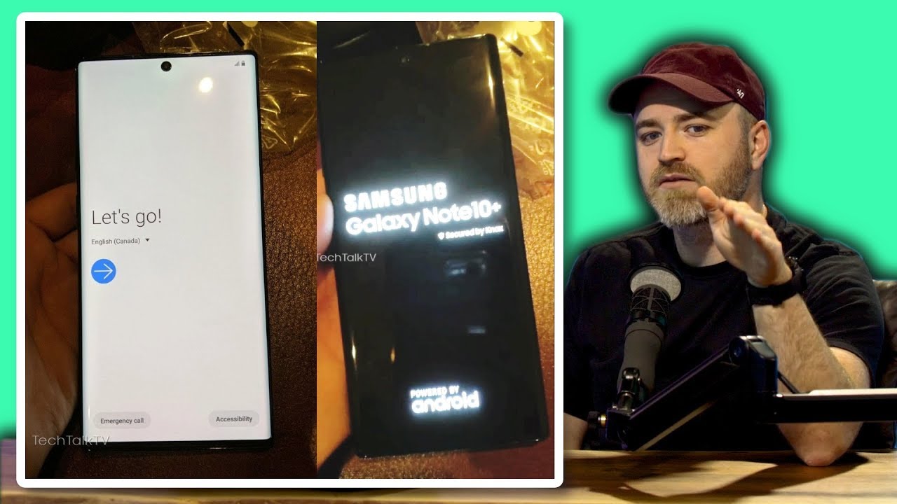 Samsung Galaxy Note 10+ Hands On Footage - YouTube