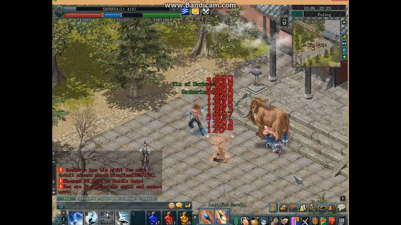 Jx2 khmer- Combo WB(Wudang Brush) - YouTube