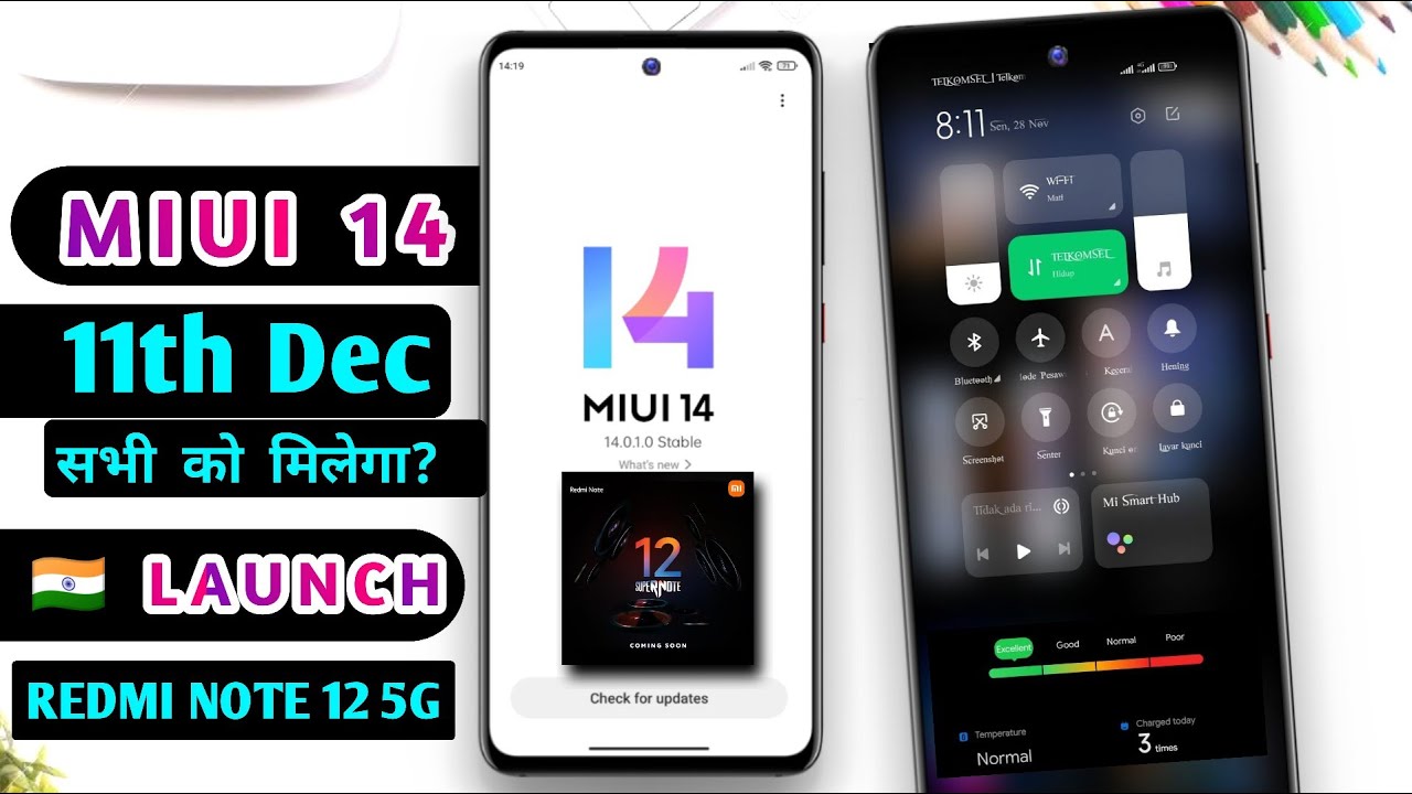 Miui 14 official 11th December, New Control Center & New Ui | 🇮🇳 Xiaomi ...