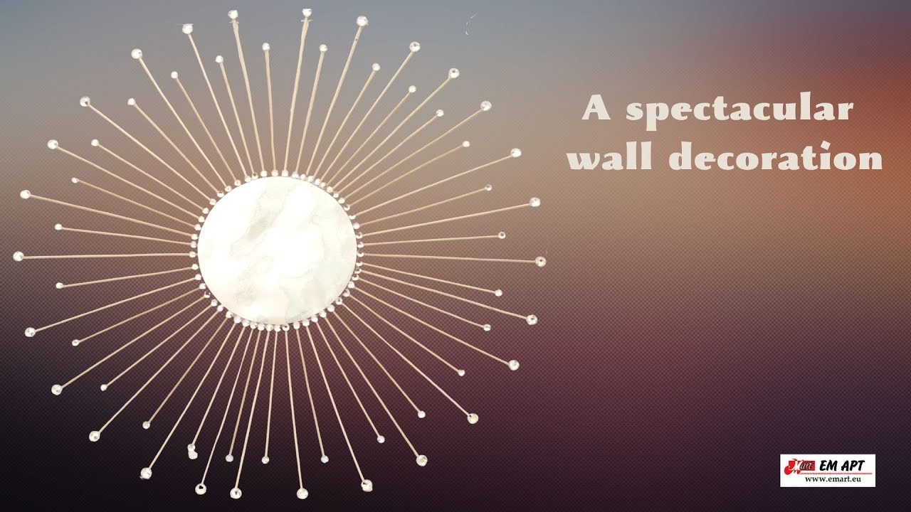 A spectacular wall decoration - YouTube
