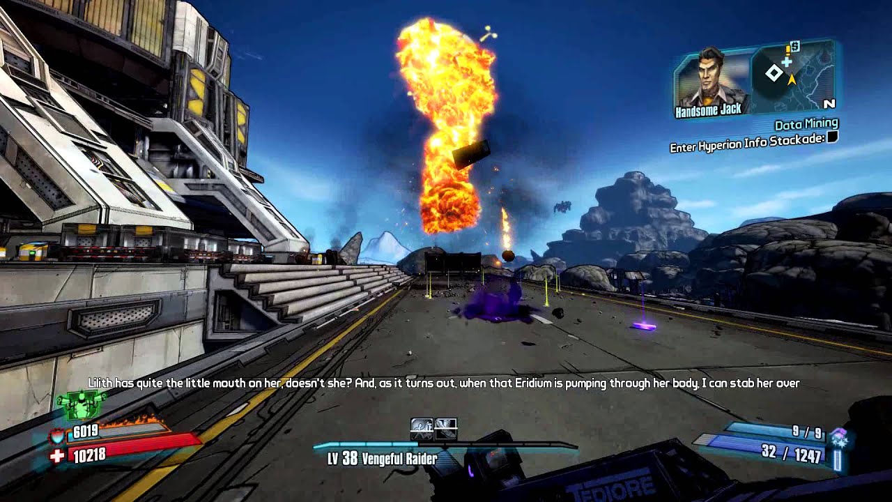 Borderlands 2 - Enter Hyperion Info Stockade (1080p) - YouTube