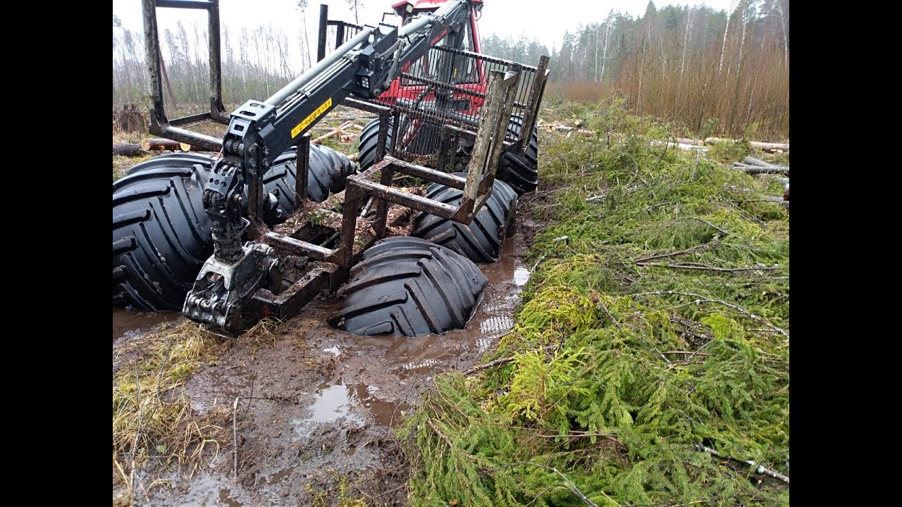 Homemade forwarder - YouTube