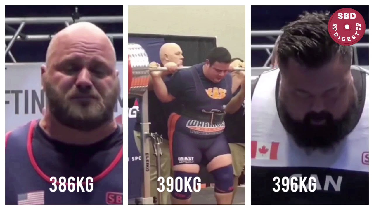 Dennis Cornelius 386kg 3rd attempt june 2017, Holla Pena 390kg 3rd 2017 ...