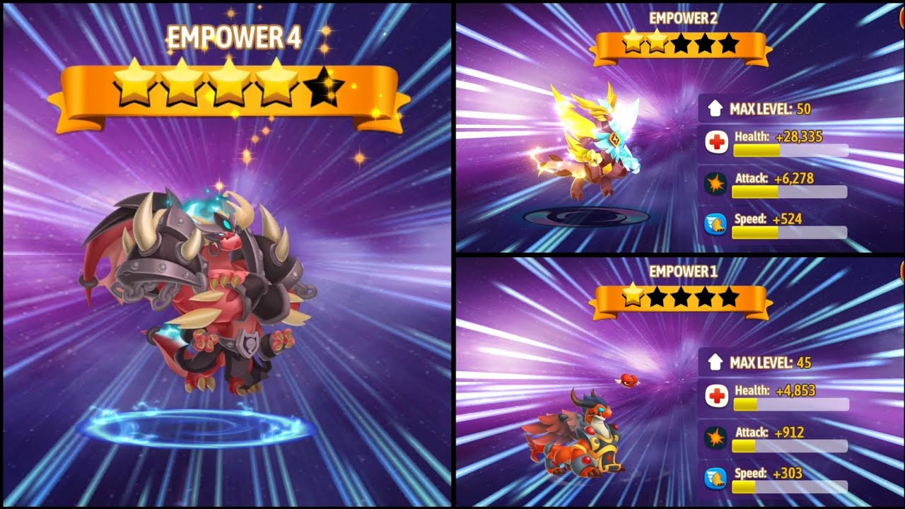 #566. Dragon city | Empower High Severed Extractor 4 stars, High Elusion Evader 2 stars. - YouTube