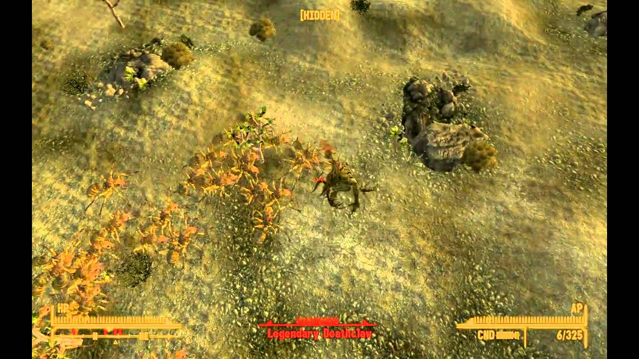 Fallout New Vegas - Legendary Deathclaw VS. Giant Ants - YouTube