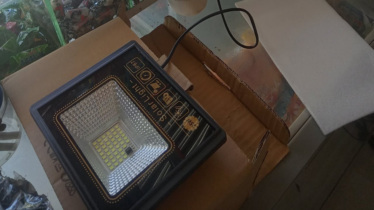 UNBOXING PARCEL (SOLAR LIGHT BUY 1 GET 1 ) - YouTube
