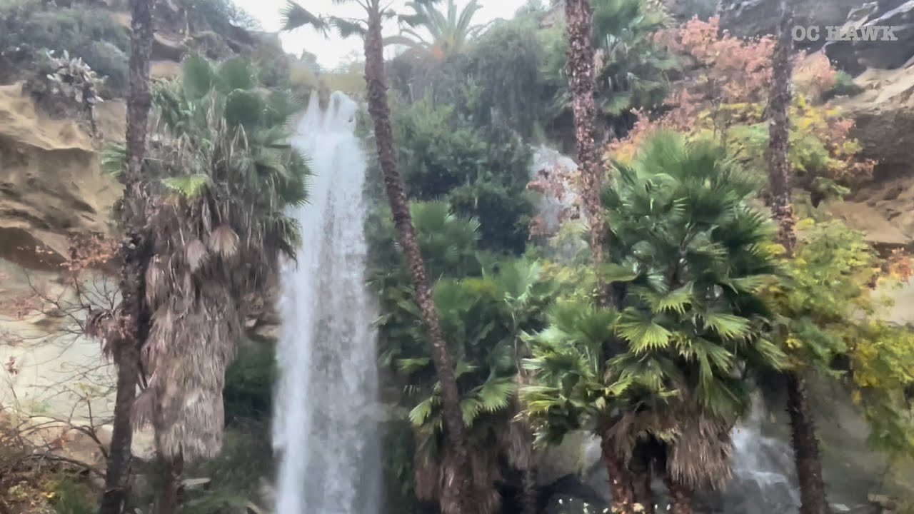 South Orange County Rain Dana Point And Oso Creek Waterfalls 1/5/23 ...