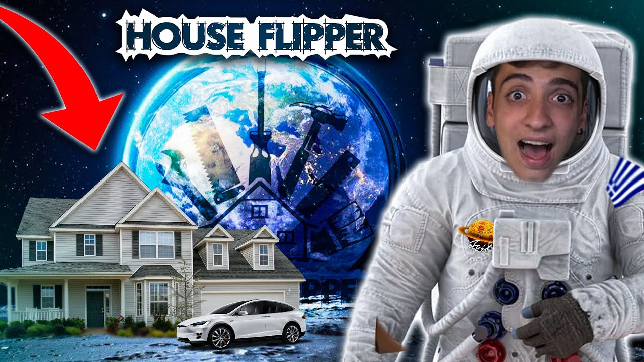 ΕΦΤΙΑΞΑ ΤΟ ΝΕΟ ΜΟΥ ΣΠΙΤΙ/STUDIO ΣΤΟ ΦΕΓΓΑΡΙ ?! (House Flipper) - YouTube