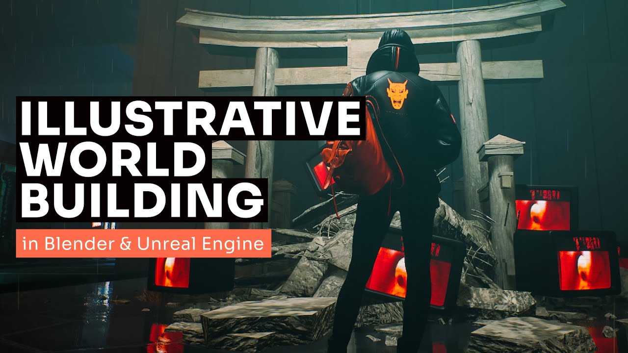 Illustrative World Building in Blender and Unreal Engine - YouTube