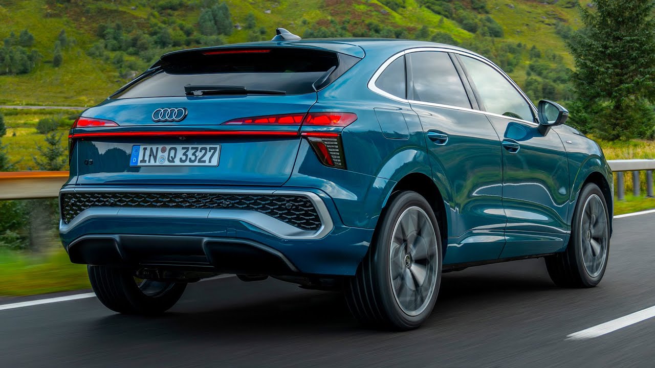 2026 Audi Q3 Sportback (Malpelo Blue) – Walkaround & Beauty Shots - YouTube