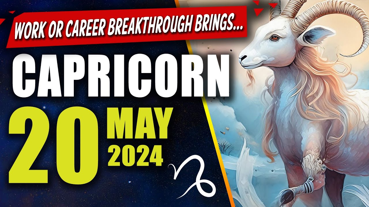 Capricorn ♑️😃WORK OR CAREER BREAKTHROUGH BRINGS UNEXPECTED BLESSINGS ...