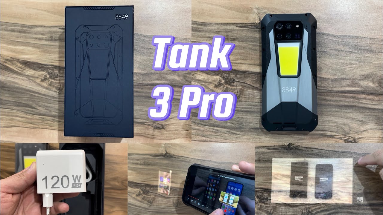8849 Tank 3 Pro ASMR Unboxing - YouTube