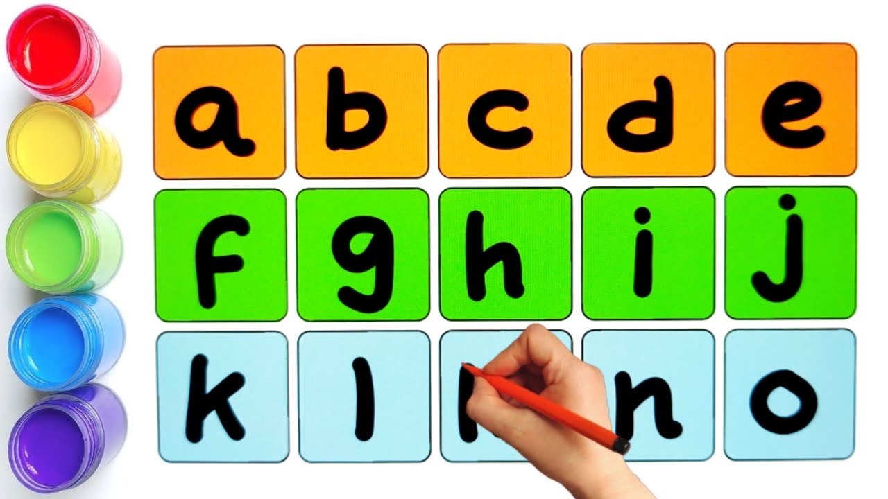 I trying to write the alphabet | a to z | abcd | abc song - YouTube