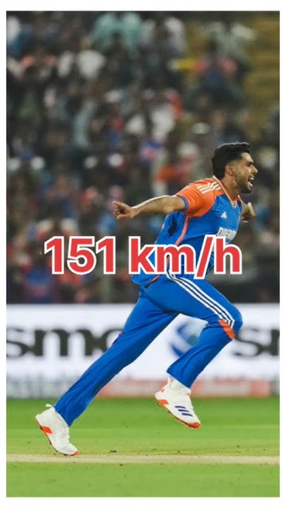 Harshit Rana ने 151 km/h के स्पीड से गेंद फेंकी - YouTube