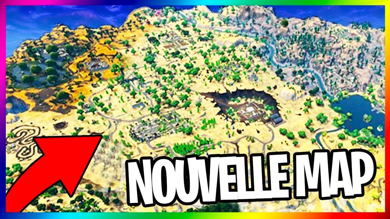 LA NOUVELLE MAP DÉSERT EST ENFIN DISPONIBLE SUR FORTNITE BATTLE ROYALE ...