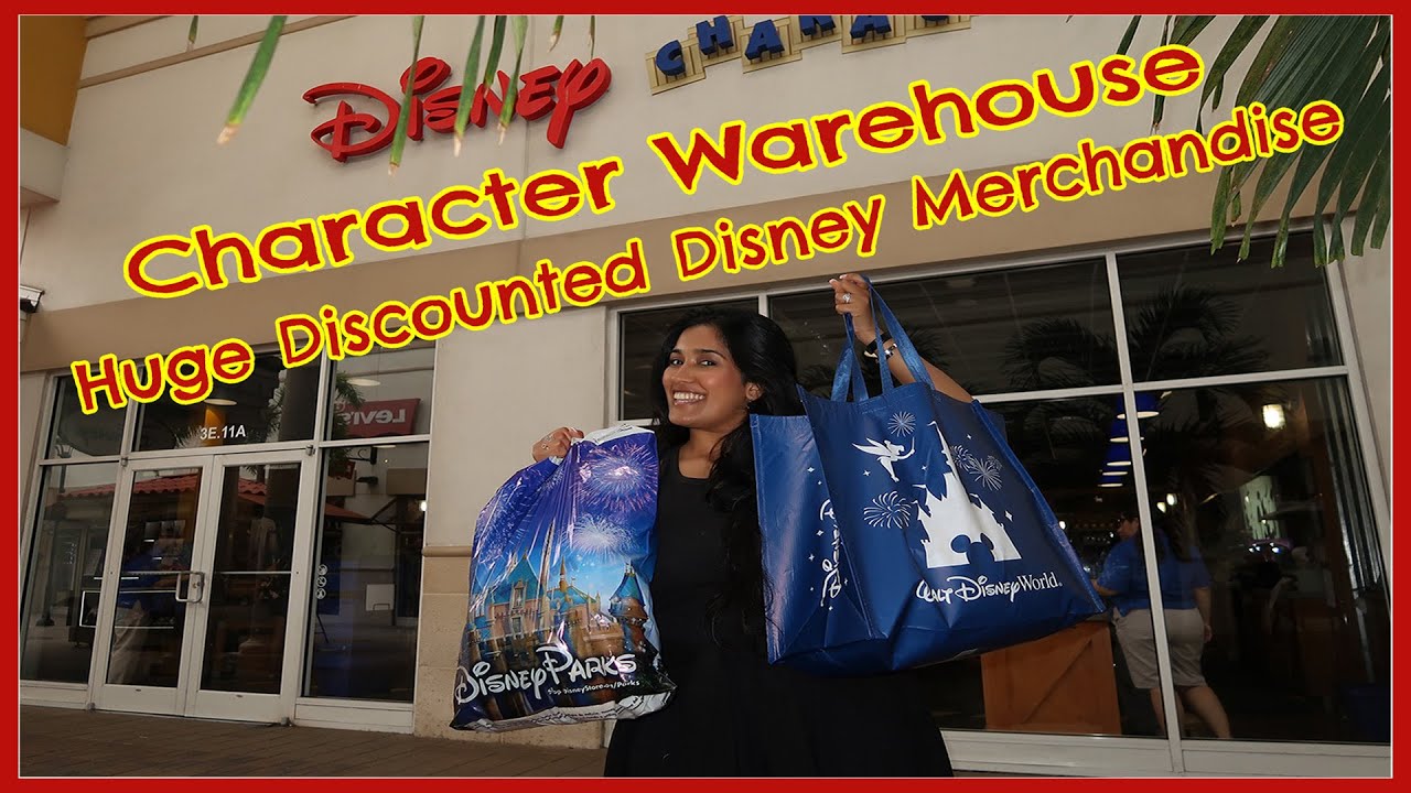 DISNEY CHARACTER WAREHOUSE OUTLET On International Drive | Huge Disney ...