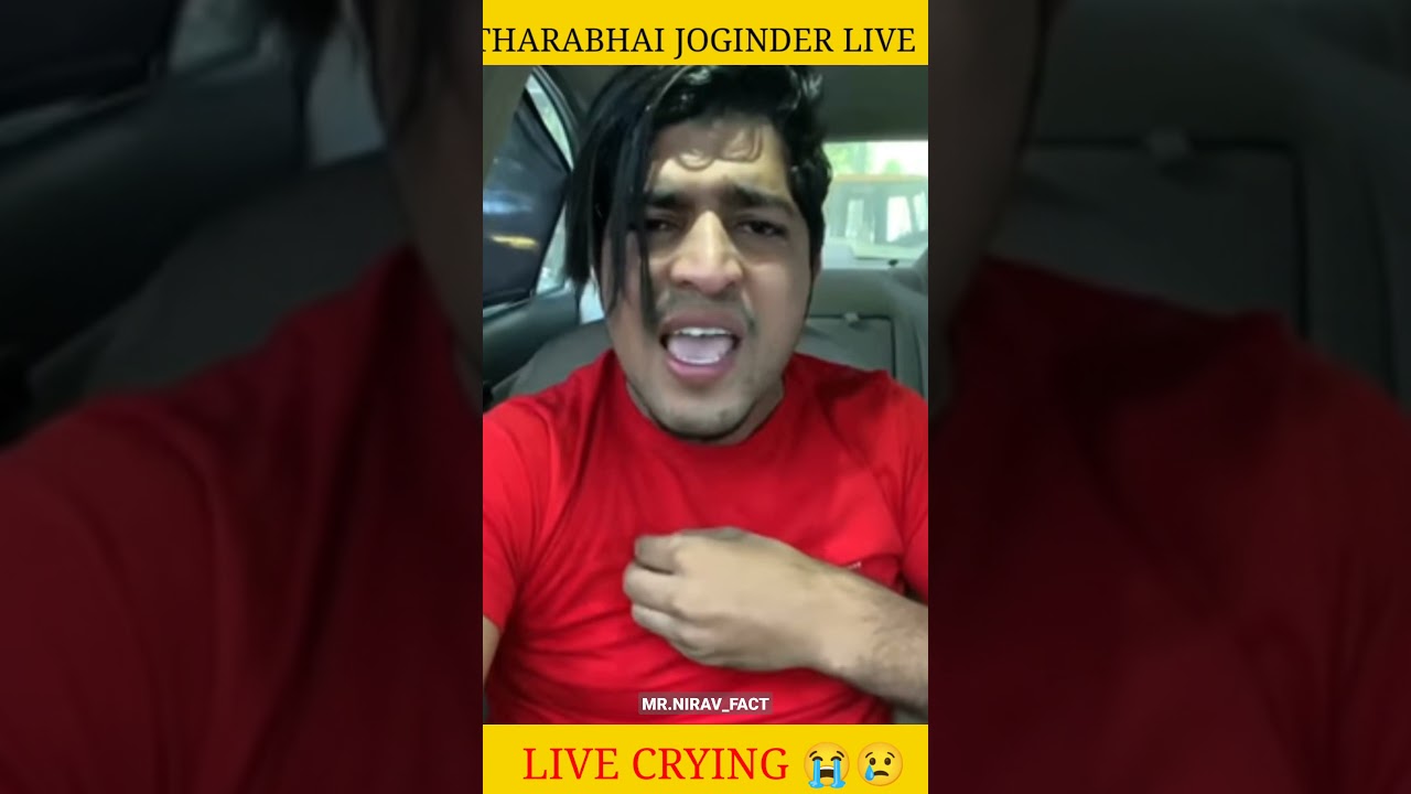 Thara Bhai Joginder live crying😭 on youtube#shorts #tharabhaijoginder# ...