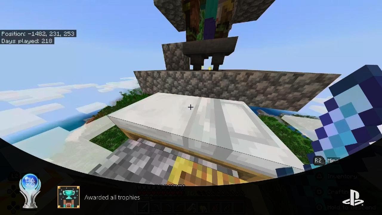 Platinum Trophy (Minecraft) - YouTube
