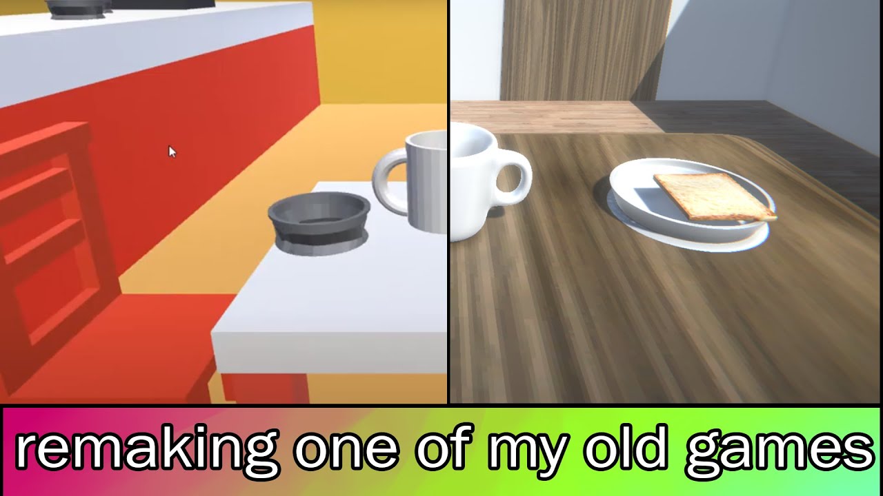 remaking one of my old games - YouTube