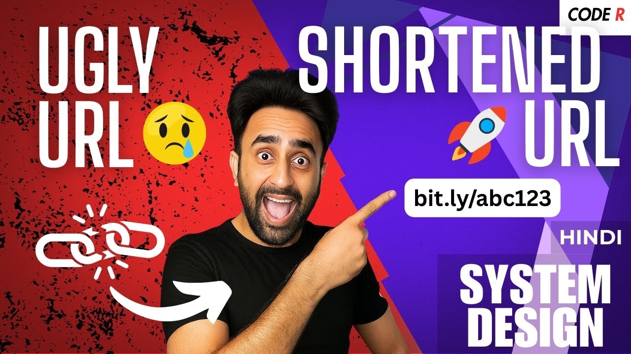 How Bitly & TinyURL Work: URL Shortener System Design | Ep 13 | Hindi #hindi #new #systemdesign ...