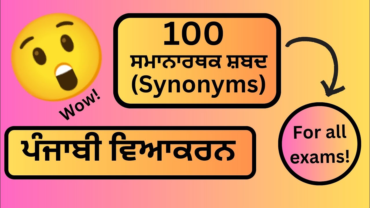 Samanarthk Shabd In Punjabi Class 10 Synonyms In Punjabi Punjabi samanarthk-shabd-in-punjabi-class-10-synonyms-in-punjabi-punjabi