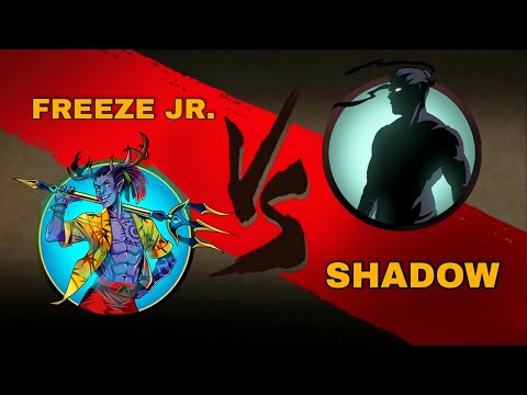Shadow Fight 2 Shadow vs Freeze Jr.