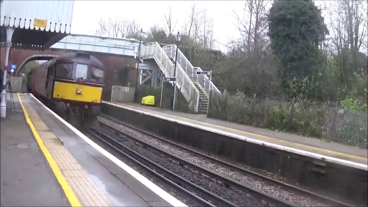 Class 47802/33025 west coast rail tour - YouTube