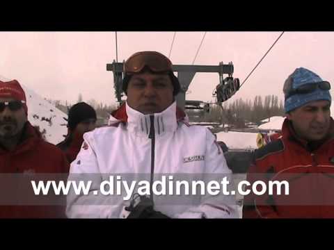 Ağrı Küpkıran Kayak Tesisleri kayak sezonu açıldı