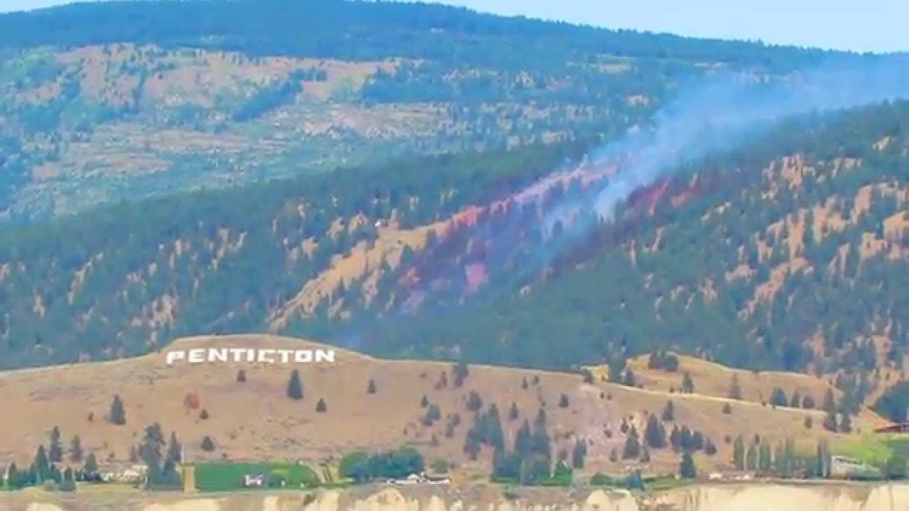 Penticton Bench Fire - YouTube