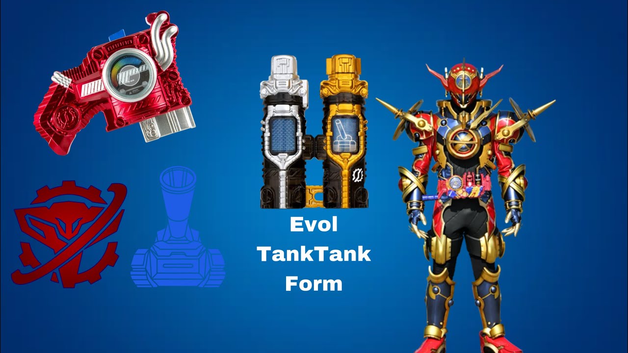 (Fanmade) Kamen Rider Build Kamen Rider Evol TankTank Form Henshin ...