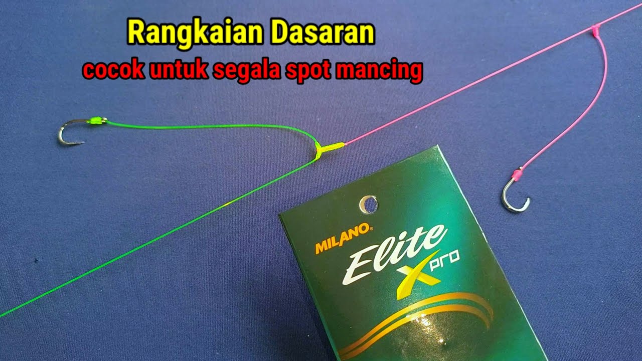 COBALAH SETTINGAN INI ! Rangkaian pancing dasaran makin Ampuh - YouTube