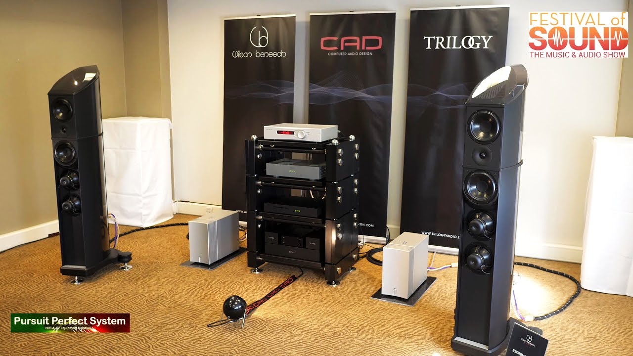 Wilson benesch CAD Trilogy Audio NEW Products chat Part 2 @ Festival of ...