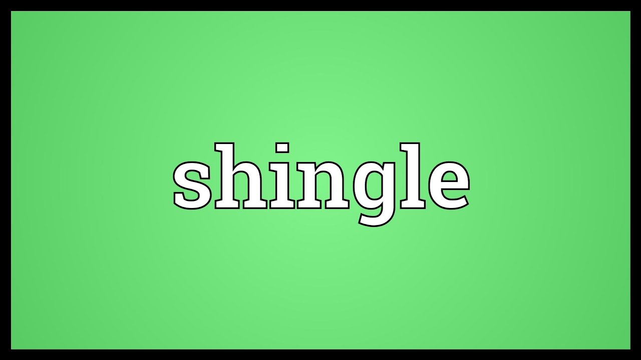 Shingle Meaning - YouTube
