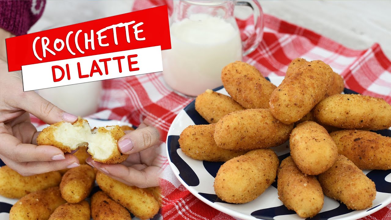 Crocchette di latte palermitane: ricetta della rosticceria siciliana ...