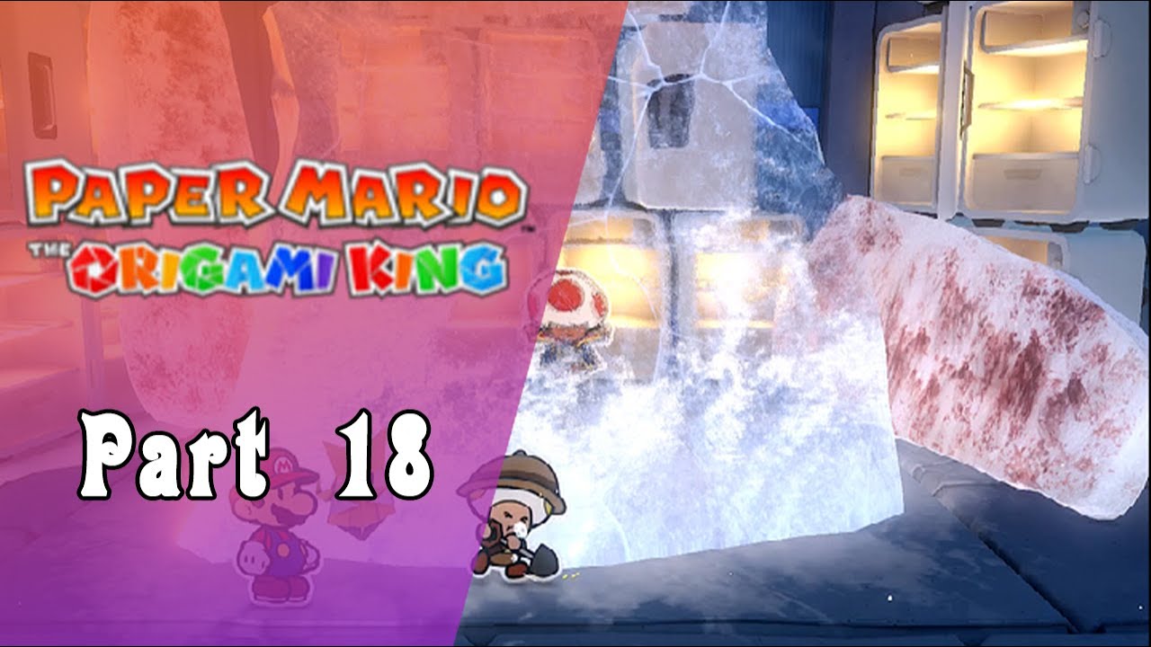 Oh Captain, My Captain | Paper Mario: The Origami King - Part 18 - YouTube