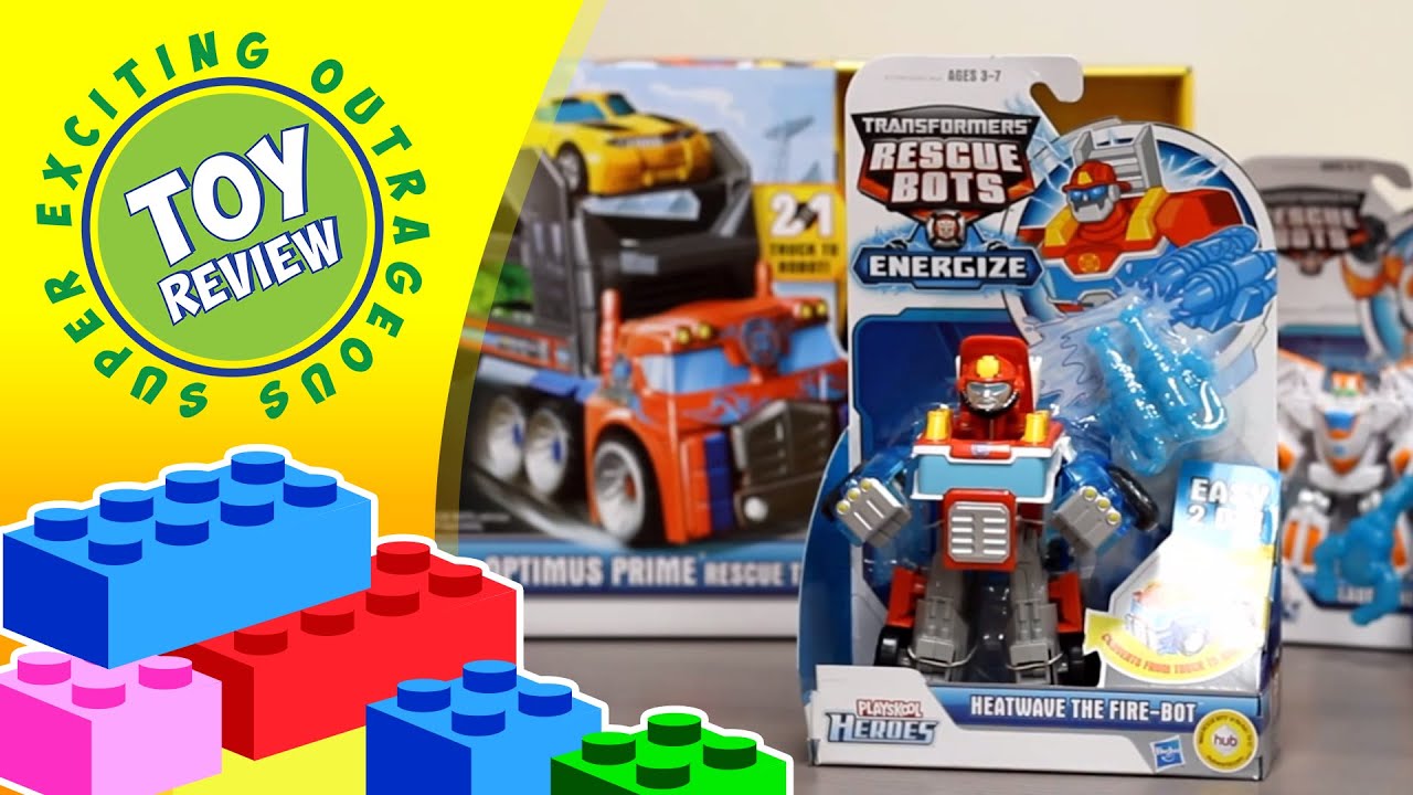 Transformers Rescue Bots Energize Heatwave the Fire-Bot Figure ...