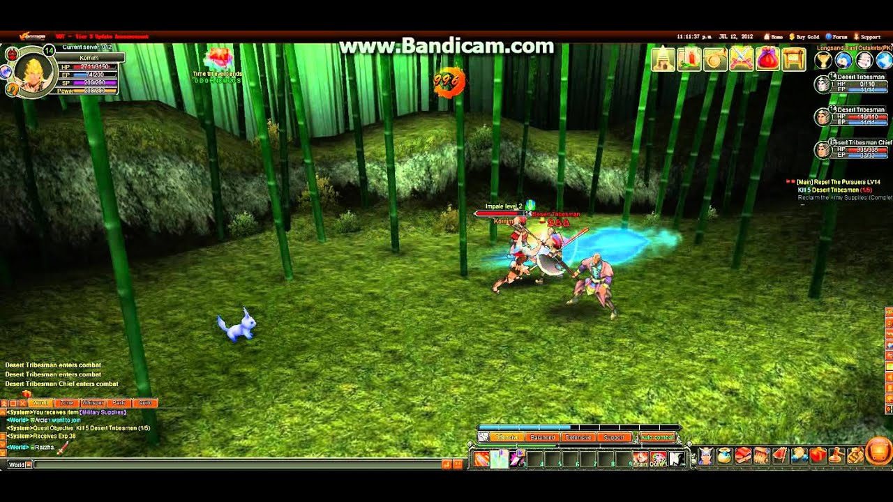 War Of Thrones Gameplay - MMORPG browser game by Voomga - YouTube