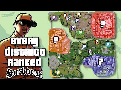 Ranking Every Town in GTA: San Andreas from WORST to BEST!!